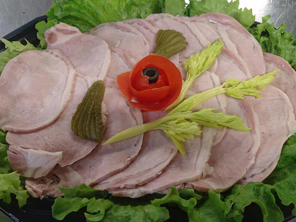 Rôti de porc cuit tranché froid – 6 pers. – Super U Cap Caroux